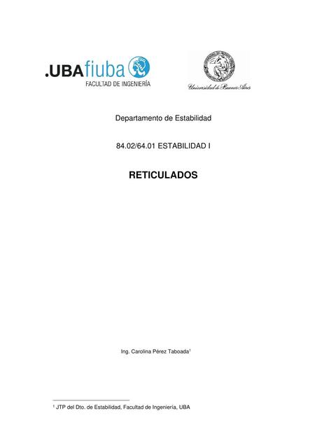 Reticulados | Arquitectura y espacios | uDocz