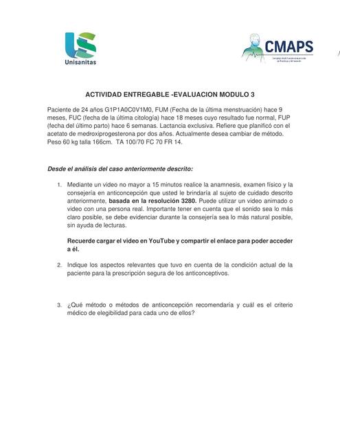 Actividad entregable Módulo 3 2 | Laura | uDocz