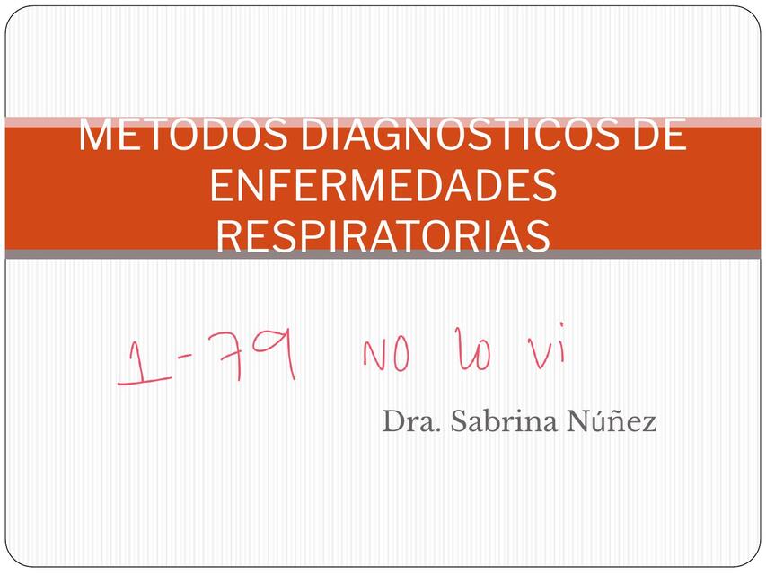 metodos diagnosticos neumologia | Lidia Piña Holguin | uDocz