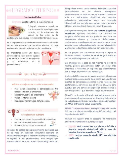 LEGRADO UTERINO | Salma Dhamar Morales 🧠🌷 | uDocz