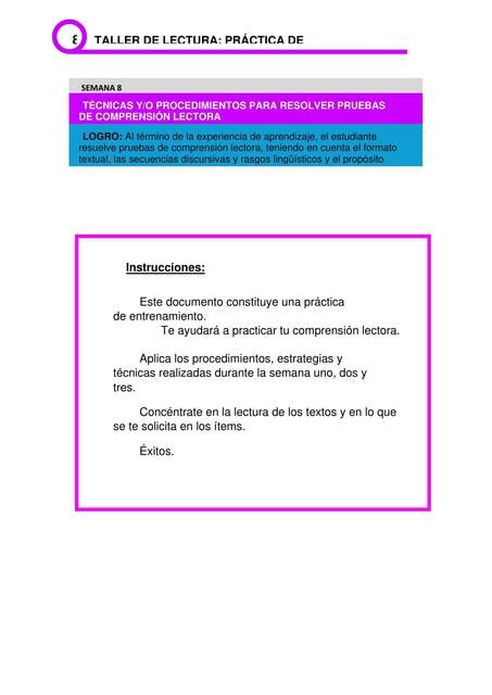 Guía de actividades de lectura | Alessandro | uDocz