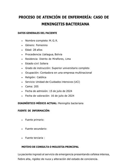 PAE meningitis | Litzi Coronel | uDocz
