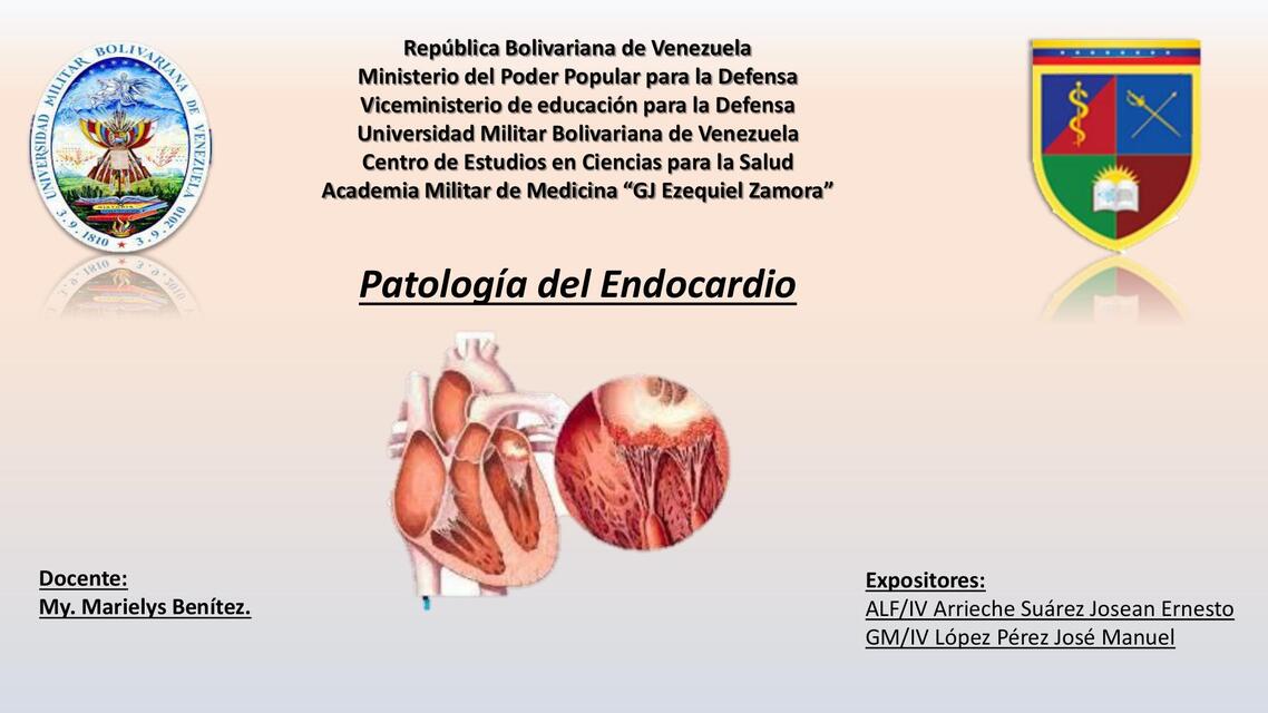 Patologías del endocardio | josean | uDocz