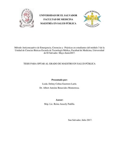 DOCUMENTO FINAL MSP | Albert Antoine Benavides Monterrosa | uDocz