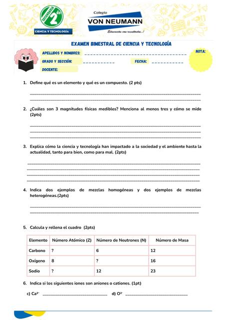 E IB CTA 2DO SEC | Fernanda Huaman | uDocz