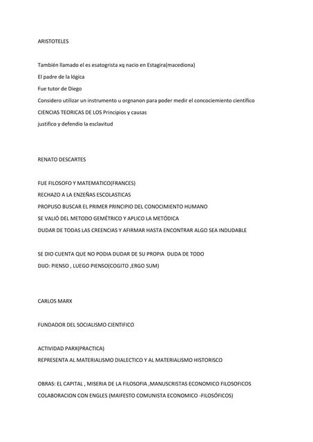 ARISTOTELES filo | hxhhx | uDocz