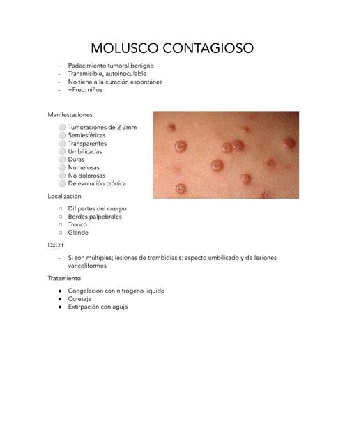 MOLUSCO CONTAGIOSO. @DRA. HRNDZ | @DraHrndz | uDocz