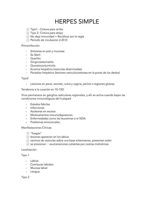 HERPES SIMPLE @DRA.HRNDZ | @DraHrndz | uDocz