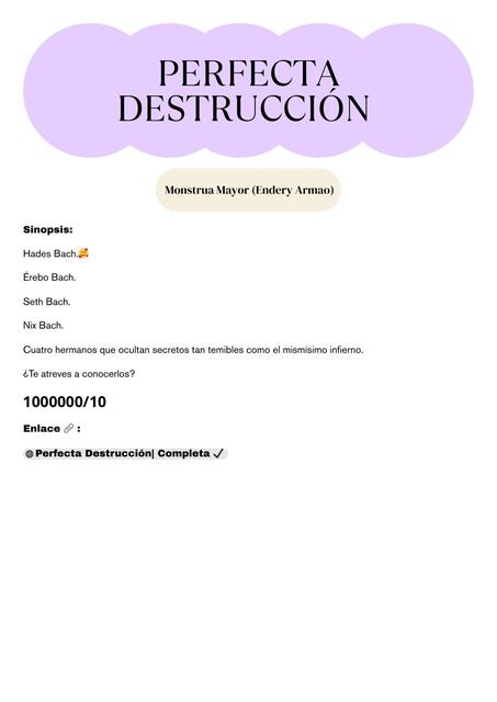 Monstrua Mayor Endery Armao | Ana | uDocz