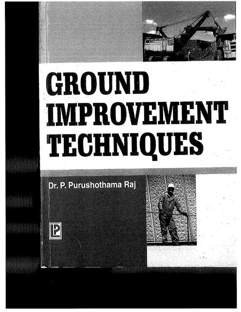 Ground Improvement Techniques Laxmi Publications | Ghili | uDocz