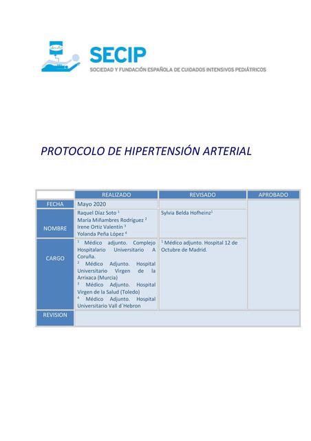 Hipertensión arterial | Julio César | uDocz