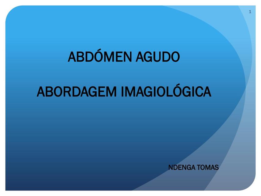 abdomen agudo | Alaíde | uDocz