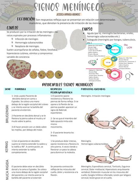 Signos Men ngeos Signos Meningeos Meningitis UDocz