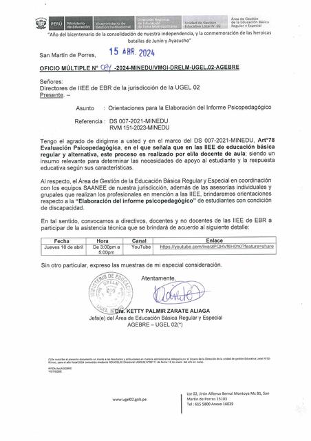 Flashcards de 04 15 ORIENTACIONES PARA LA ELABORACION DEL INFORM | Por Paola | uDocz