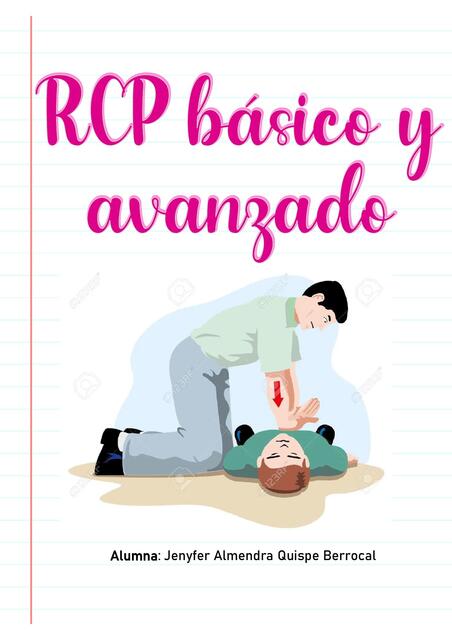 RCP basico y avanzado | Jenyfer Quispe | uDocz