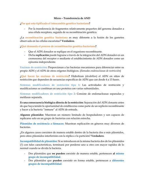 Micro – Transferencia de AND | Bryan Alfaro | uDocz