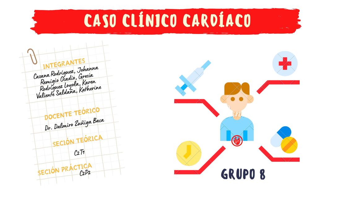 CASO CLINICO CARDIACO SEM5 | CINTHIA NICOLE SALINAS CABALLERO | uDocz