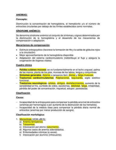 ANEMIAS | Daniel | uDocz
