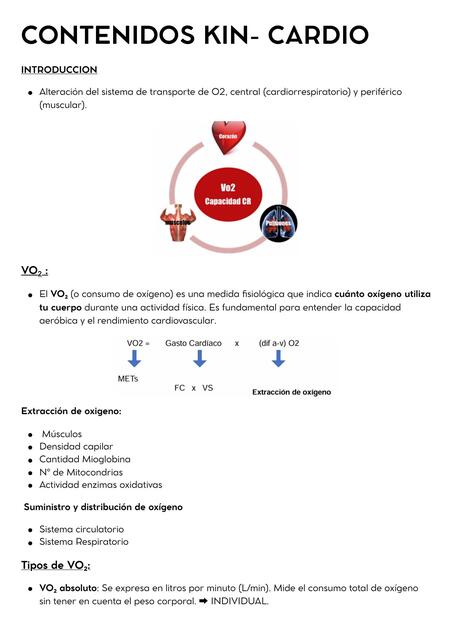 COTENIDOS KIN CARDIO | Alonso | uDocz