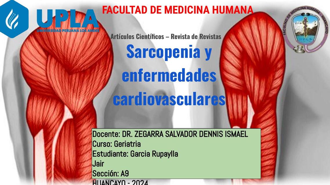 A9 GARCIA RUPAYLLA JAIR Sarcopenia and Cardiovascu | Jair Fernando | uDocz