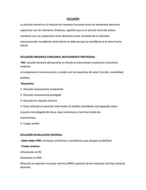 OCLUSIÓN 3 | Juliana Alegre | uDocz