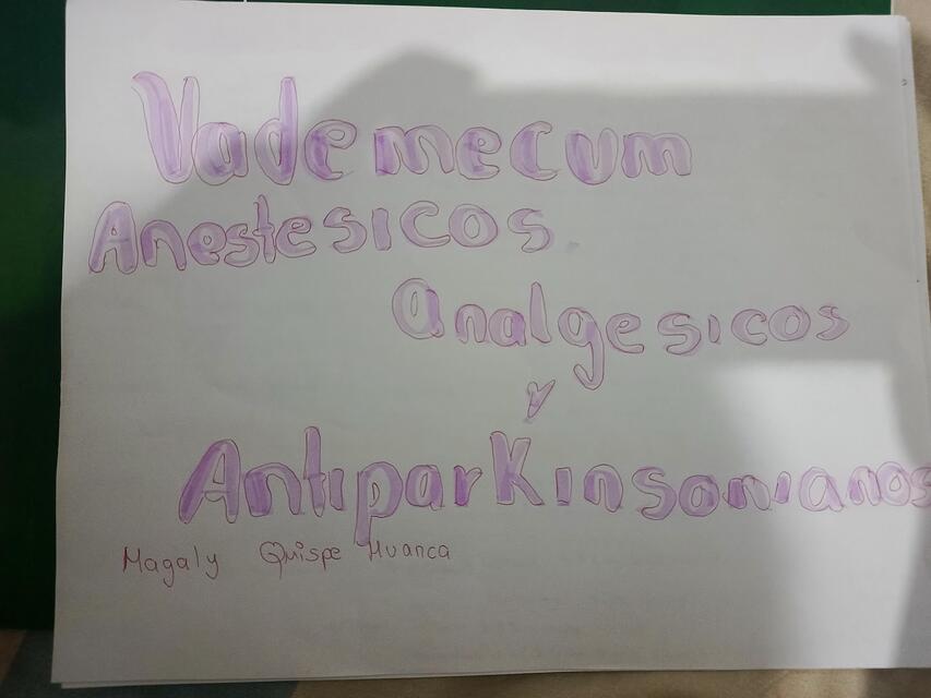 Anestésico vademecum | MAGALY | uDocz