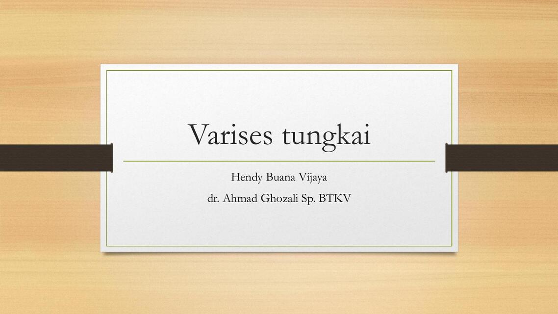 Flashcards de Varises | Por Teresa | uDocz
