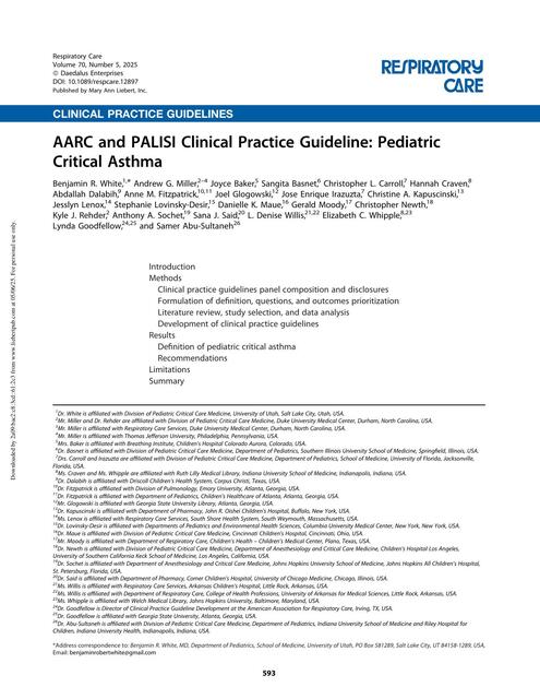 white et al aarc and palisi clinical practice guid | D1ego Pascaci0 | uDocz