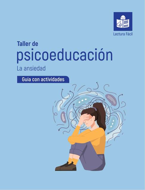 Taller de psicoeducacion La ansiedad Guia de activ | Gabriela | uDocz