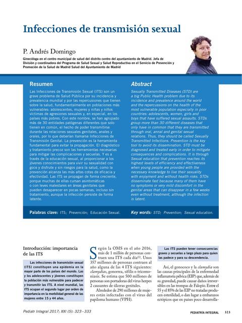 Tipos de infecciones de transmisión sexual | uDocz