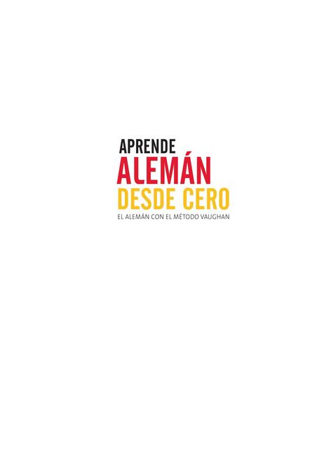 APRENDE ALEMÁN DESDE CERO | Liseth | uDocz