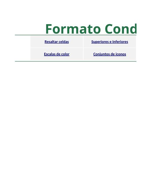 Módulo 3 Formato Condicional 2 | Anallely Merino | uDocz