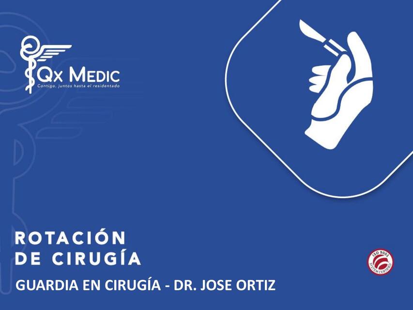 HE GUARDIA EN CIRUGIA | Guadalupe Mendoza Radas | uDocz
