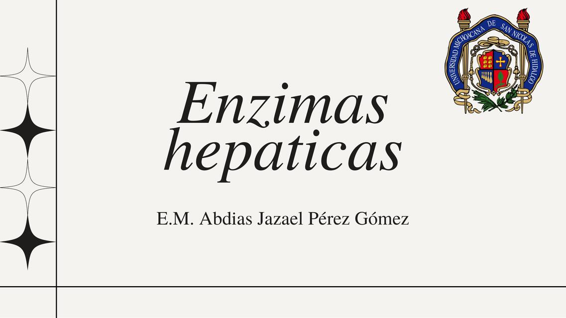 Enzimas hepáticas | Evelyn | uDocz