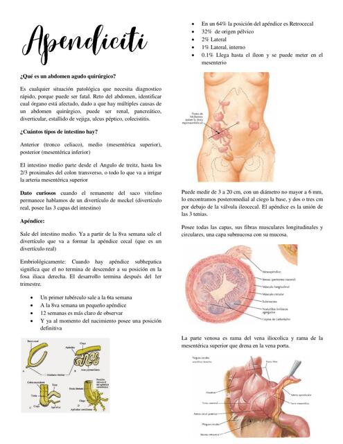 Apendicitis PDF | Angelo Garcia | uDocz
