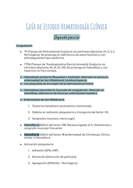 Hemato guía | Adriana | uDocz