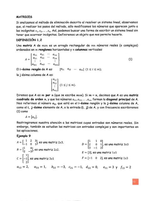MATRICES | Alex | uDocz