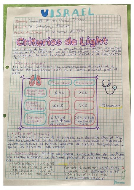 criterios de light | moonyans | uDocz