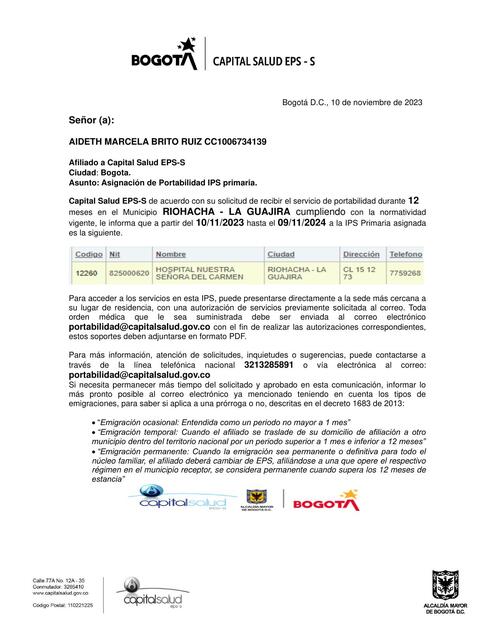 AIDETH MARCELA BRITO RUIZ CC | Jean carlos | uDocz