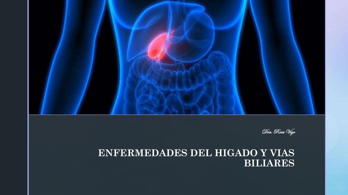 ENFERMEDADES HIGADO Y VIAS BILIARES | Cris MJ | uDocz