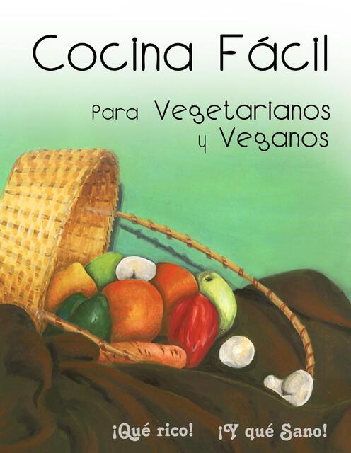 COGINA FACIL PARA VEGETARIANOS Y VEGANOS OTROS | karimedsnotes | uDocz