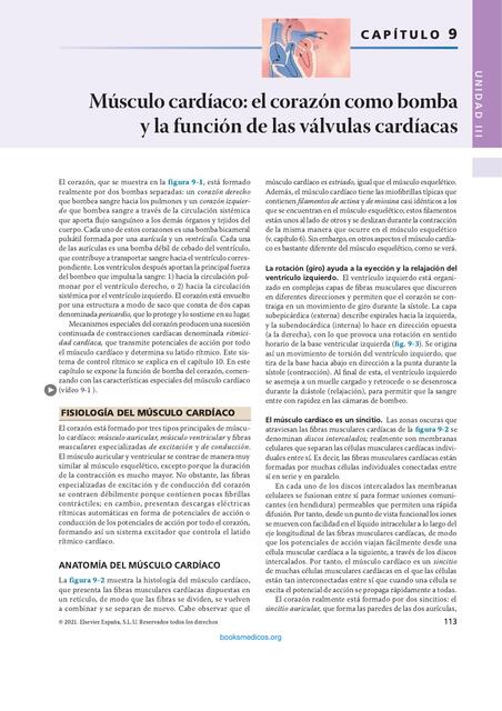 Unidad 5 Sistema Cardiocirculatorio Fisiolog a I | KARINN RASHEL AYALA DURAN | uDocz