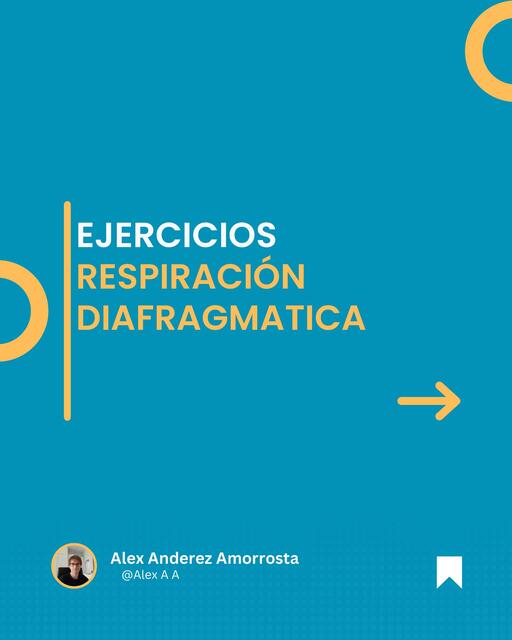 EJERCICIOS RESPIRACI N DIAFRAGMATICA | Alba | uDocz