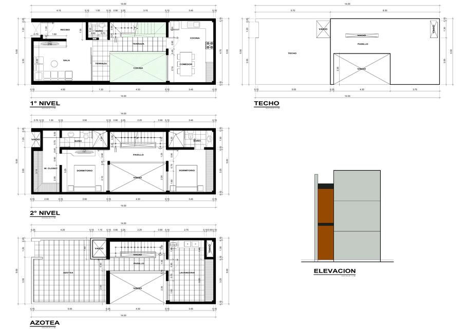 CASA DE 5 00 X 14 00 MODELO 2 Model | Jordan | uDocz
