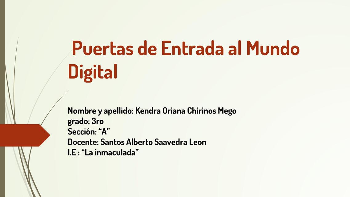 Puertas de Entrada al Mundo Digital pptx | Luana | uDocz