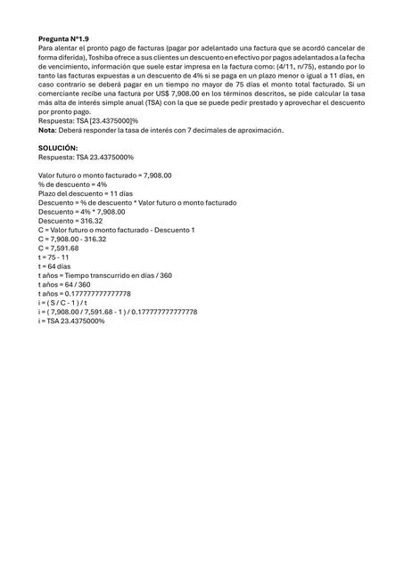 FIE PC1 Pregunta 1 | Tea | uDocz