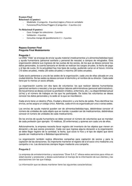 Repaso Examen Final | Tea | uDocz