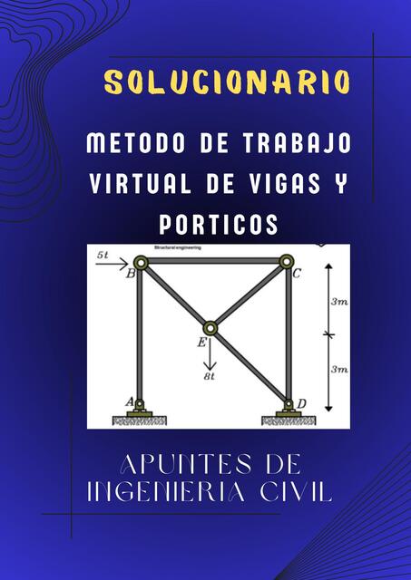 Solucionario de vigas y pórticos método de trabajo virtual | uDocz | uDocz