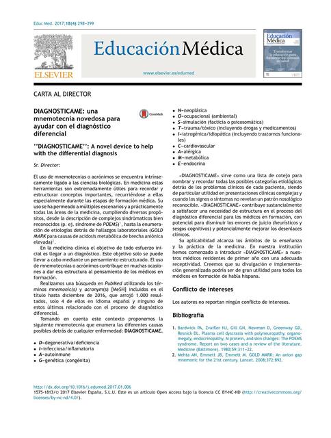 Mnemotecnia Medicna | Mariam A. | uDocz