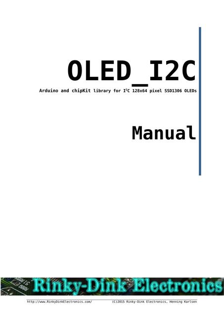 OLED I2C | Felipe | uDocz